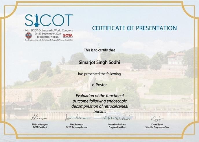 Best Orthopedic Surgeon in Jalandhar | Dr. Simarjot Singh Sodhi